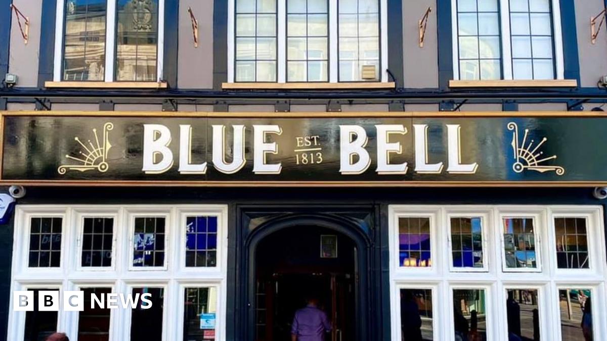 Cardiff's Goat Major returns to original 1813 Blue Bell name - BBC News