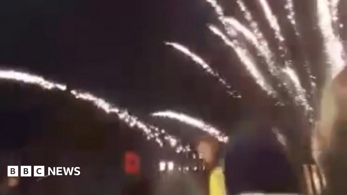 Caerphilly school bans fireworks after explosions scare - BBC News