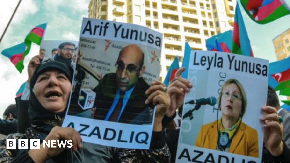 Azerbaijan jails rights activists Leyla and Arif Yunus - BBC News