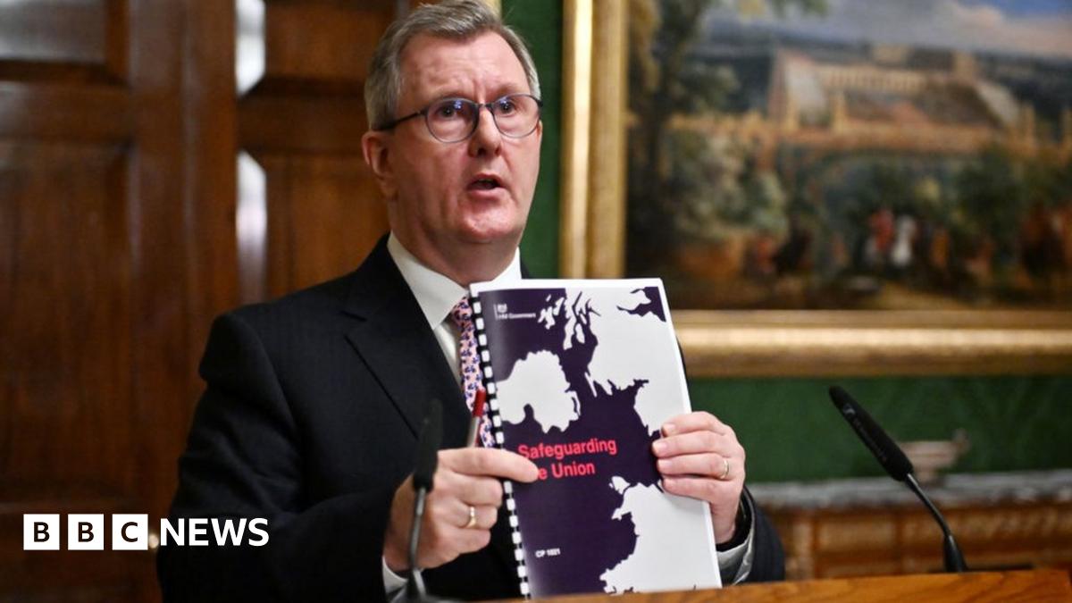 DUP deal: What exactly is in the Safeguarding the Union paper? - BBC News
