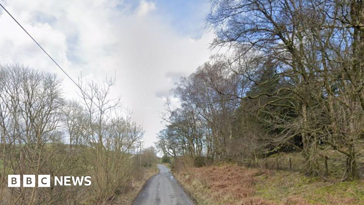 Van driver killed in crash near Dumfries - BBC News