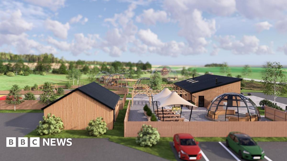 Work begins on community campus in Tain - BBC News