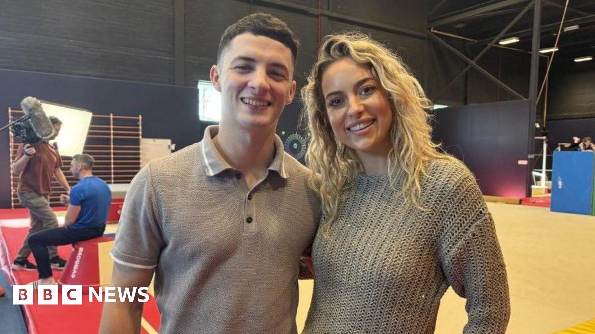 Rhys McClenaghan prepares for Dancing with the Stars final - BBC News