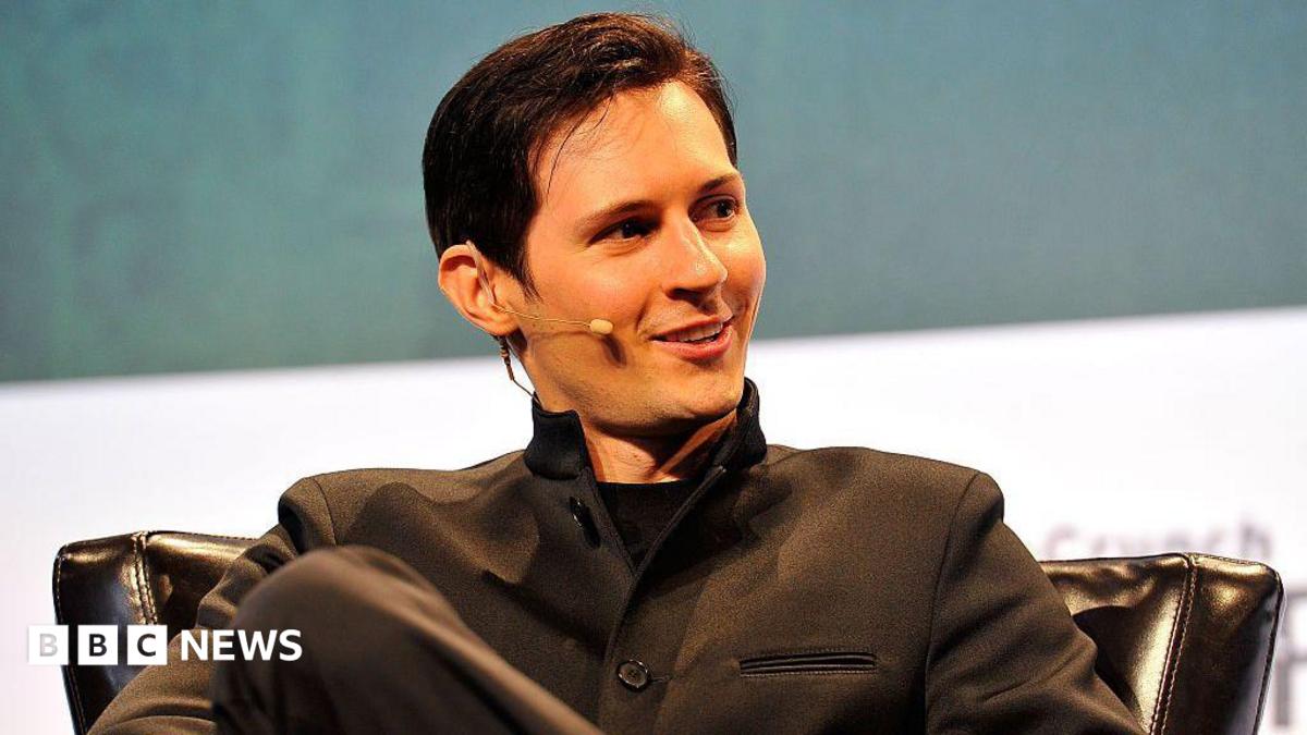 Telegram arrest: Who is Pavel Durov and what is his app? - BBC News