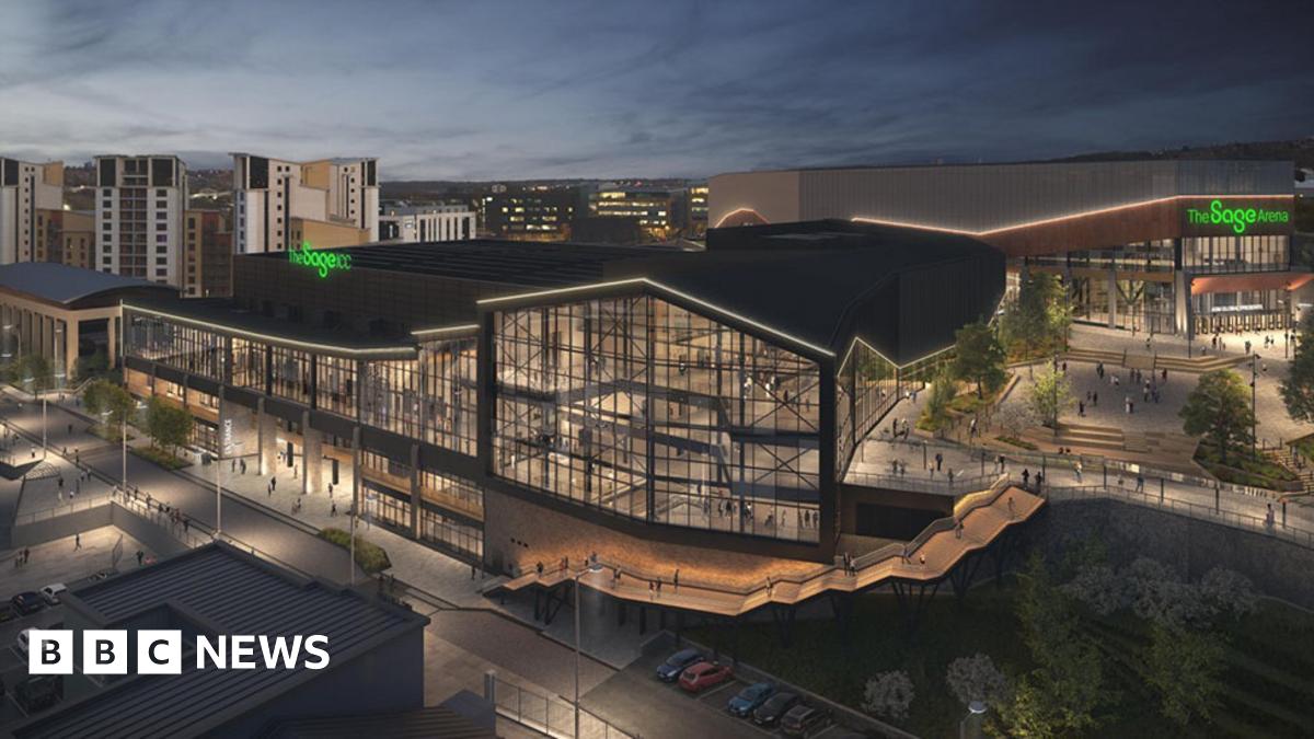 New Gateshead Quayside plan images revealed - BBC News