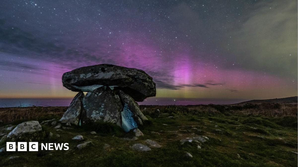 Can You Spot the Northern Lights Over Devon and Cornwall? | WelshWave