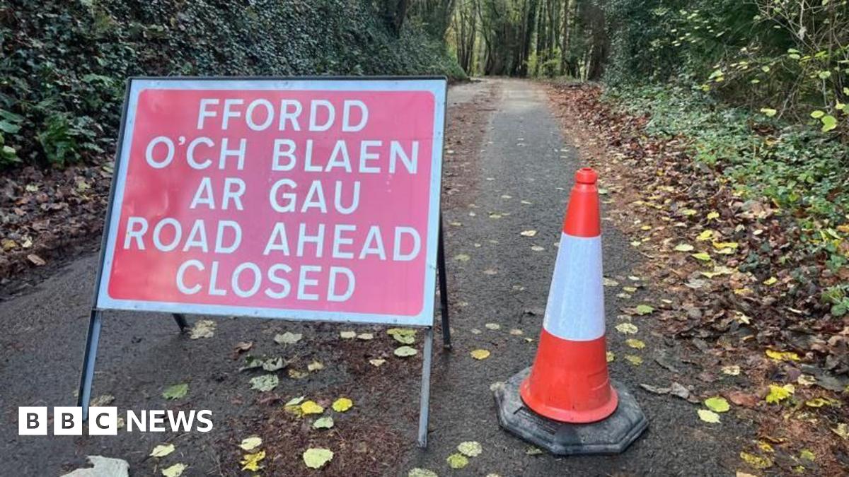 Monmouthshire council faces £500k bill for storm damage to roads - BBC News