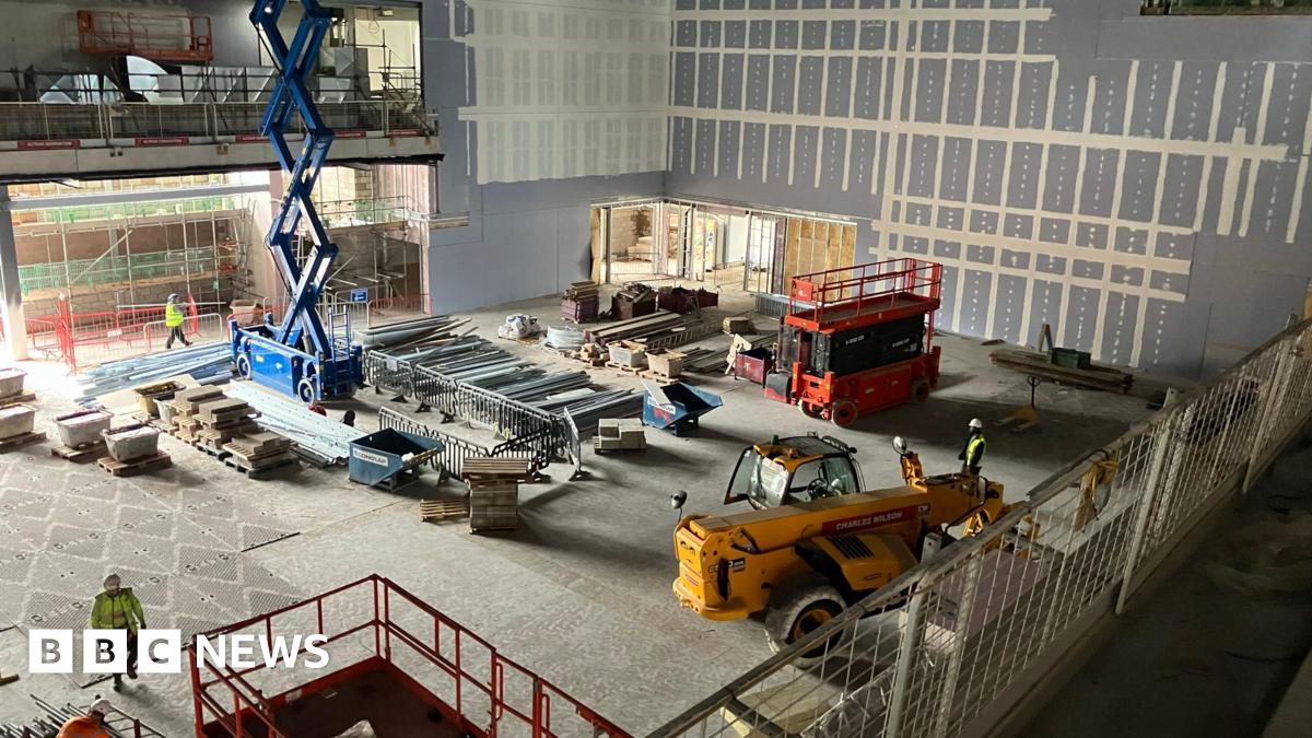 Inside Becketwell Arena, Derby's new £46m music arena - BBC News
