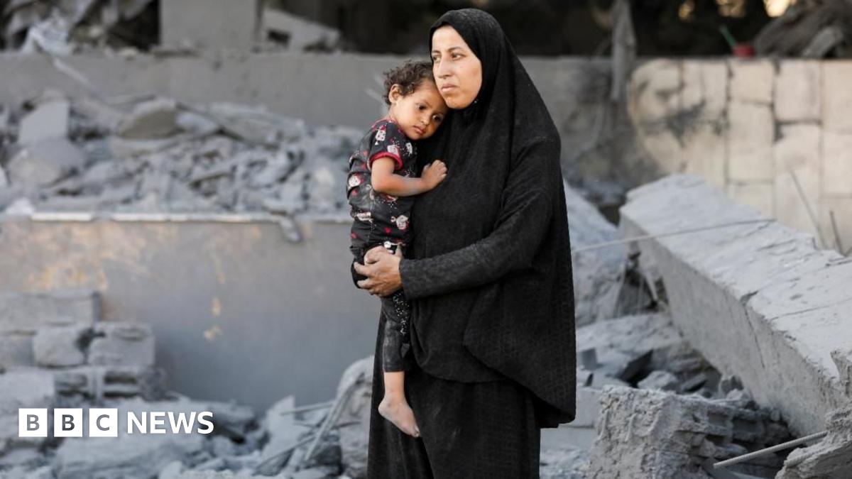 20 killed after trucks overturn on crowd in Gaza, Hamas-run civil defence says - BBC News