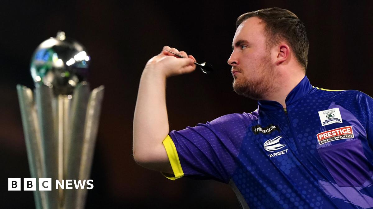 Darts has gone ballistic since Littler's success - coach - BBC News