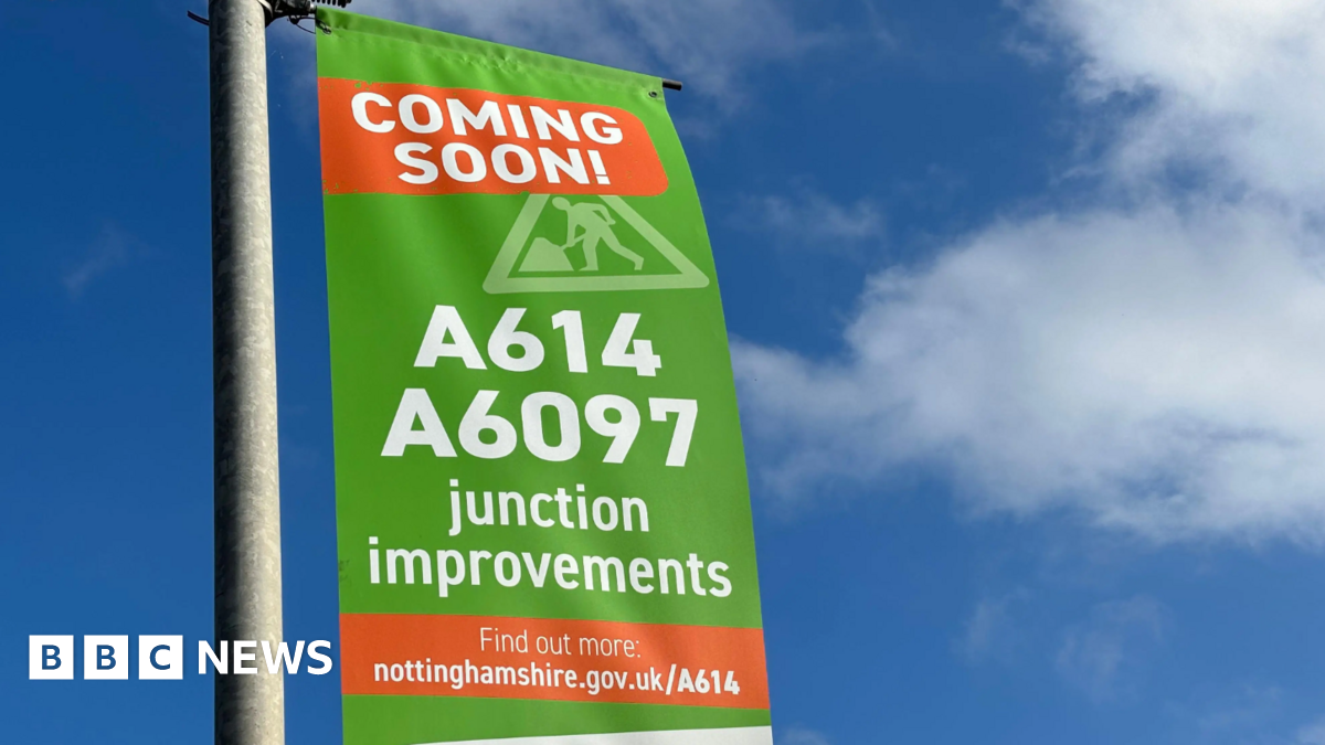 Funding secured for major A614 and A6097 roads scheme - BBC News