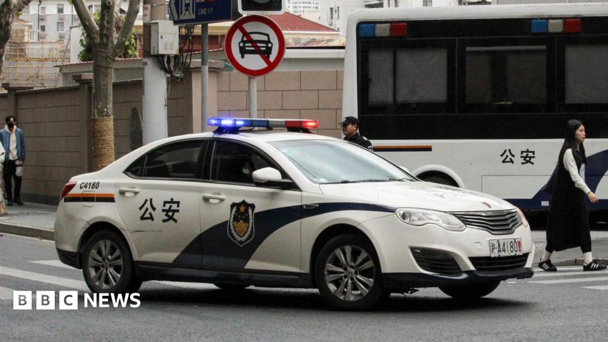 China: School bus ploughs into a crowd killing 11 people - BBC News