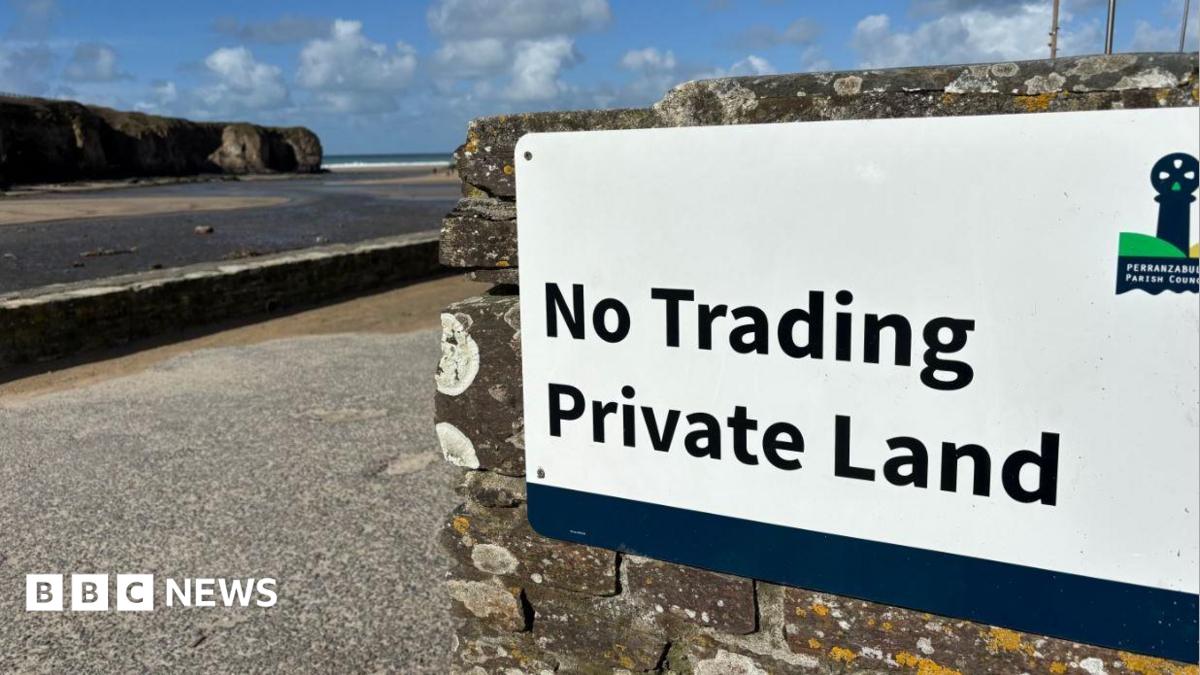 Council to allow some beach trading to continue at Perranporth - BBC News