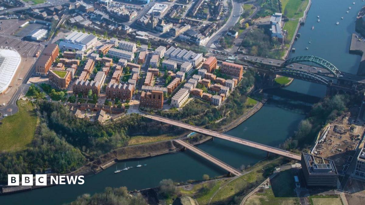 Plans for 600 homes at Sunderland's Sheepfolds submitted - BBC News