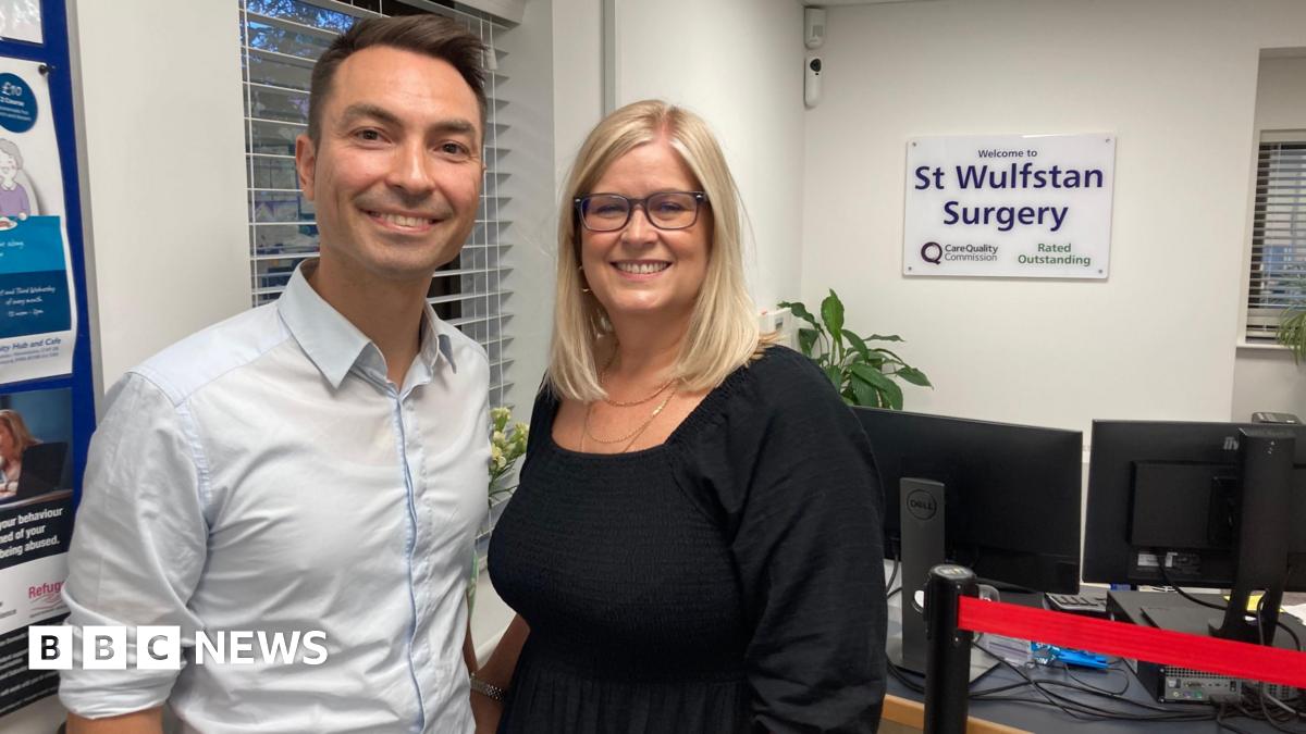 Patient-focused Southam GP surgery shortlisted for award - BBC News