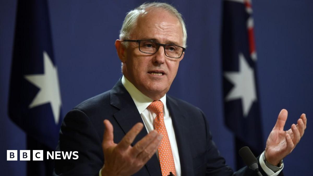 Australian PM reveals he gave A$1.75m to own campaign - BBC News