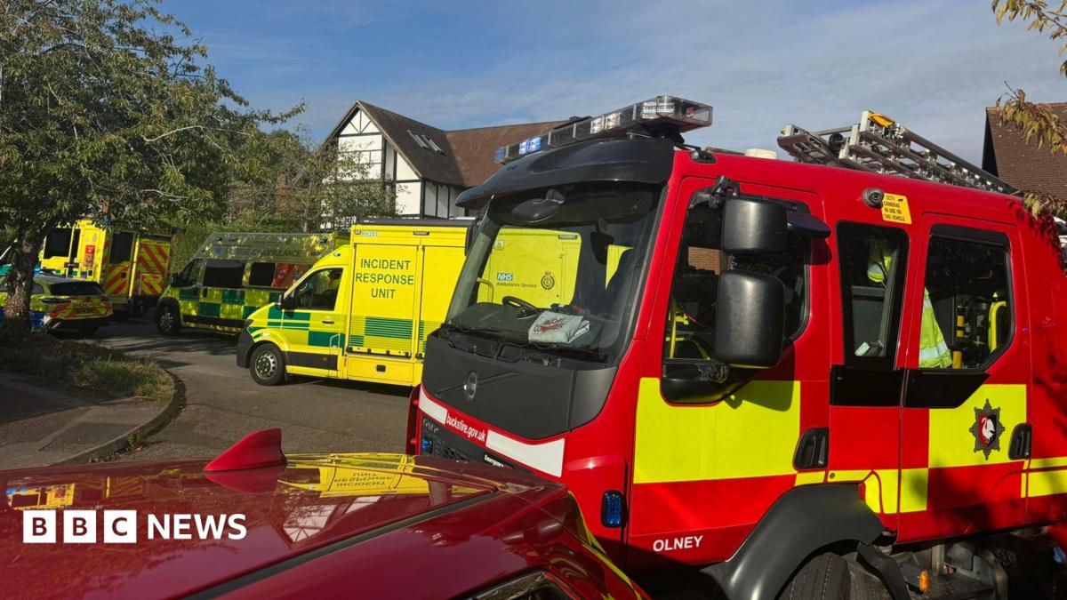 Woman charged with arson after house fire in Milton Keynes - BBC News
