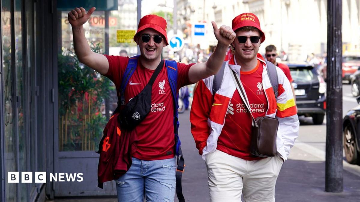 Champions League: Thousands of Liverpool fans travel to Paris final ...