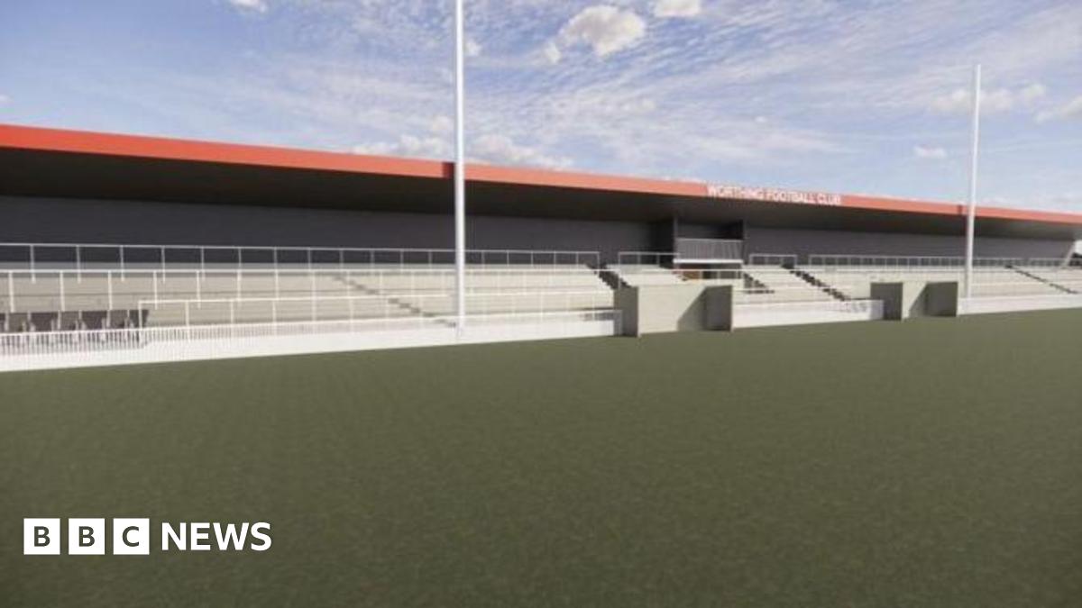Worthing FC stadium plans approved - BBC News