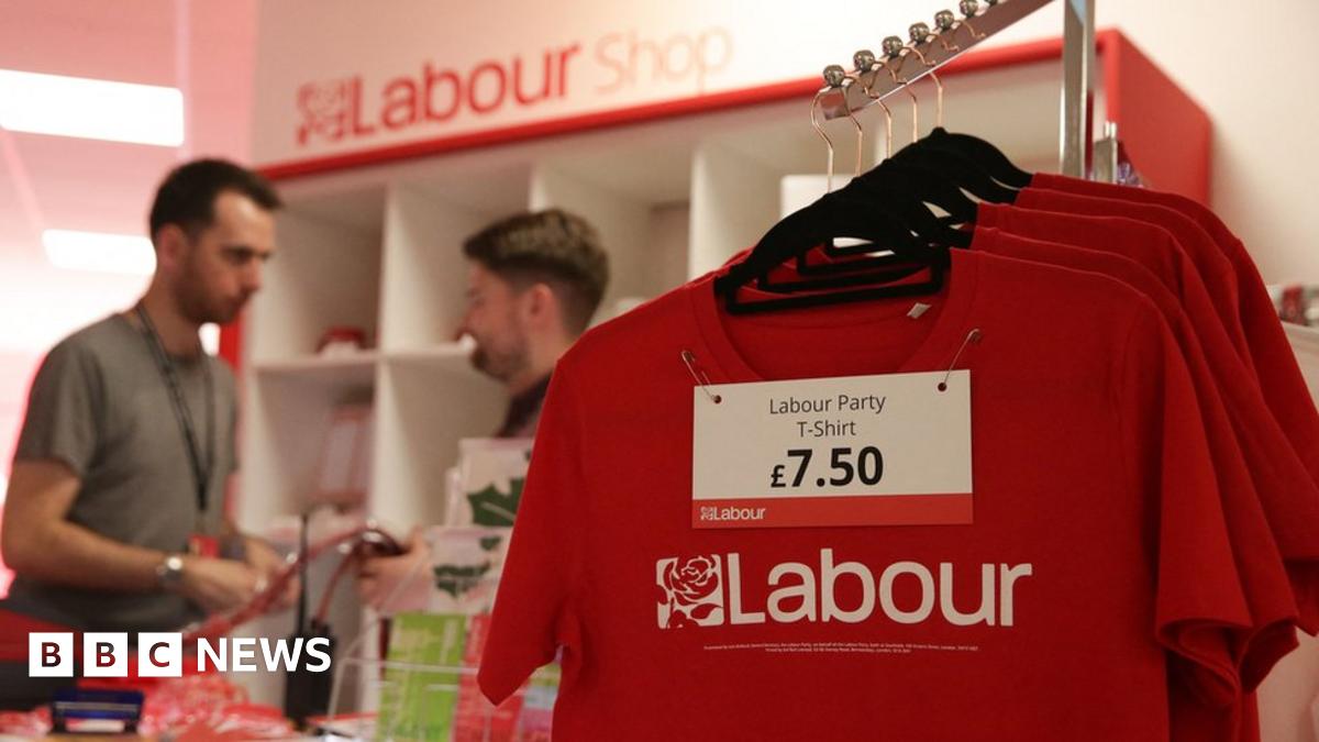Labour membership falls by 90,000, latest accounts show - BBC News