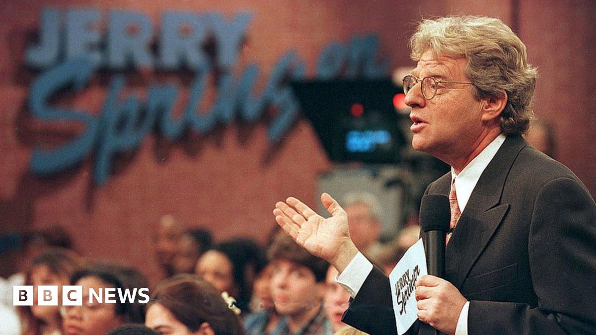 Jerry Springer: Era-defining talk show host dies aged 79 - BBC News