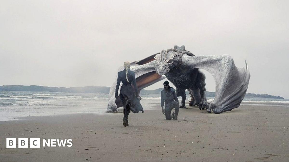 Newborough: Anger at traffic gridlock at House of Dragon beach - BBC News