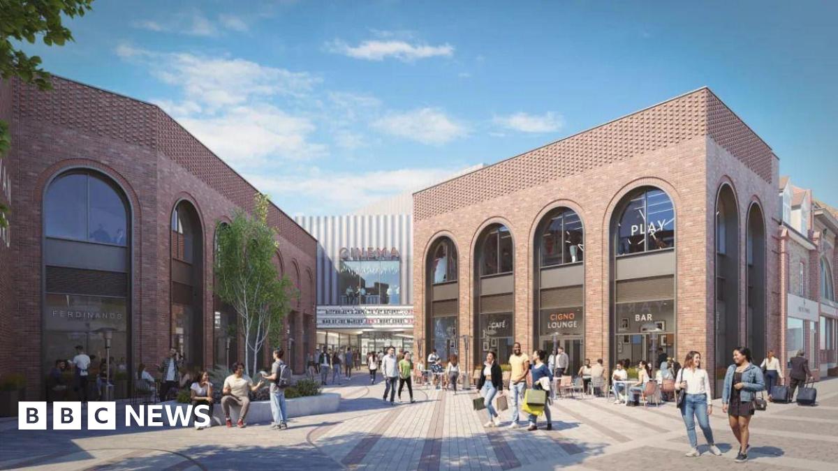 Plans to redevelop Leatherhead town centre submitted to council - BBC News