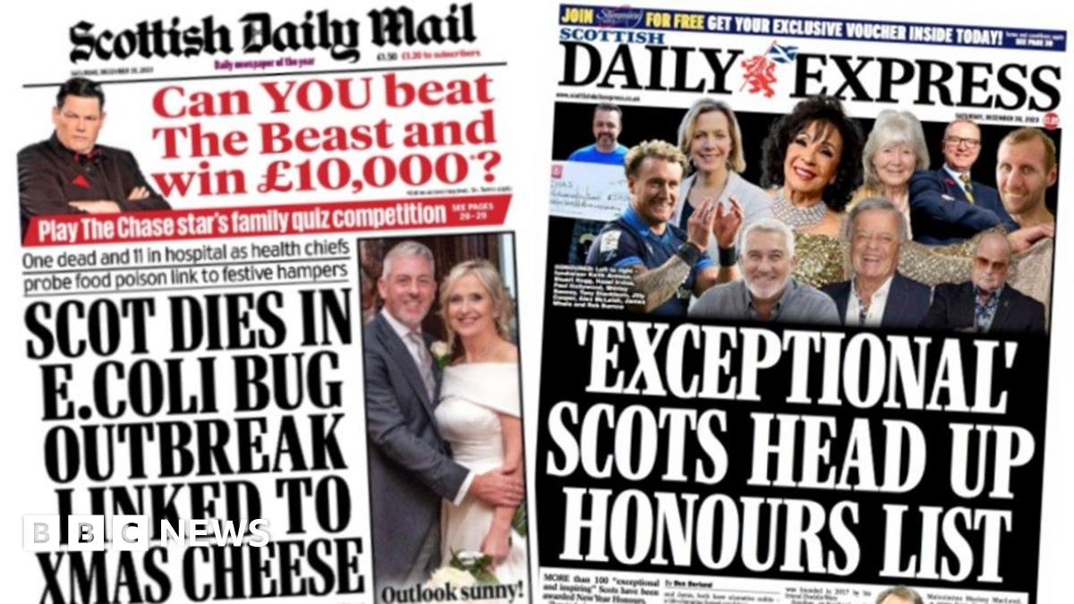 E. coli cheese death and New Year Honours list - BBC News