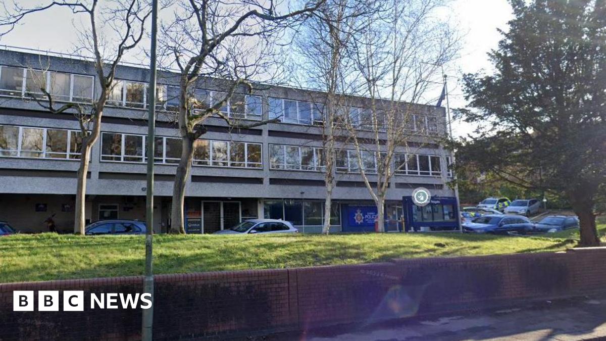 Services moved at Reigate Police Station due to RAAC - BBC News