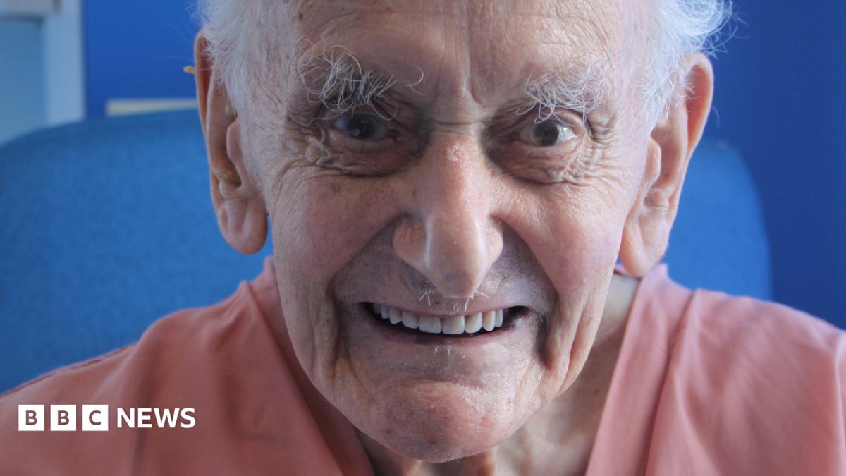 Victor Marston named as hospital's 'oldest cancer survivor' - BBC News