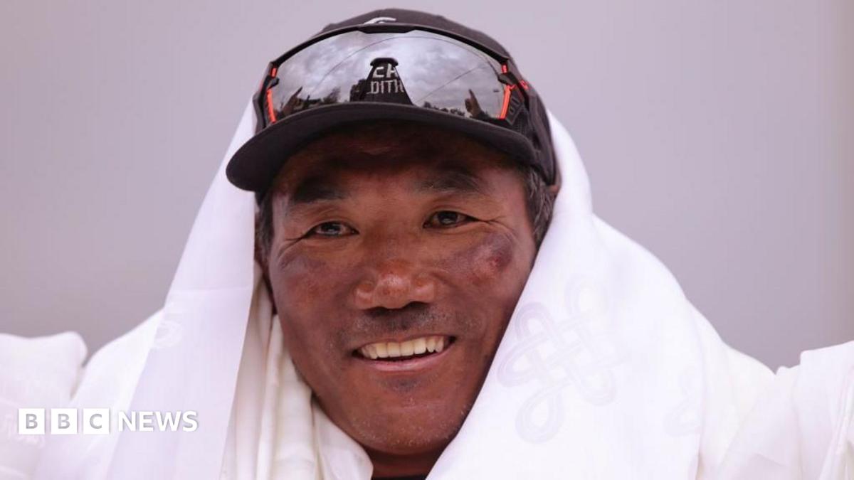 Mount Everest: Record summits made by Nepali and British climbers - BBC ...