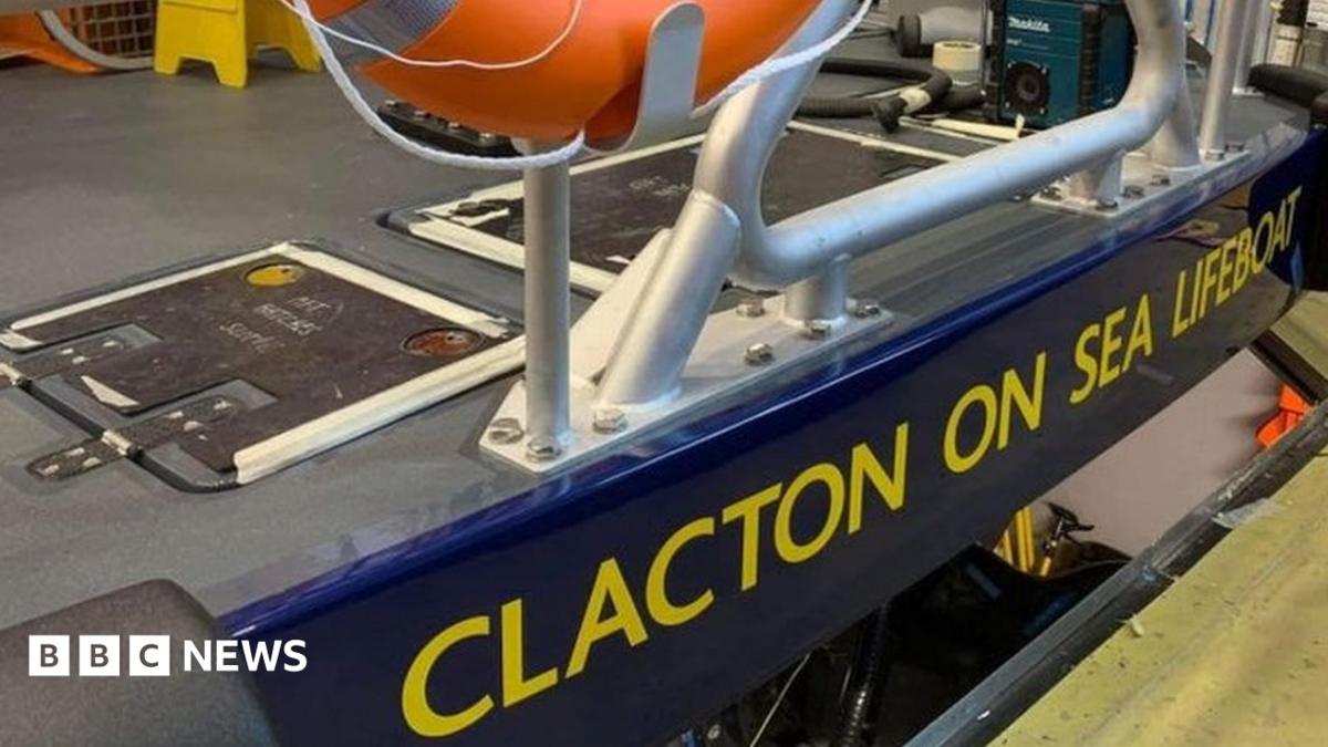 New Clacton lifeboat moves one step closer to service - BBC News