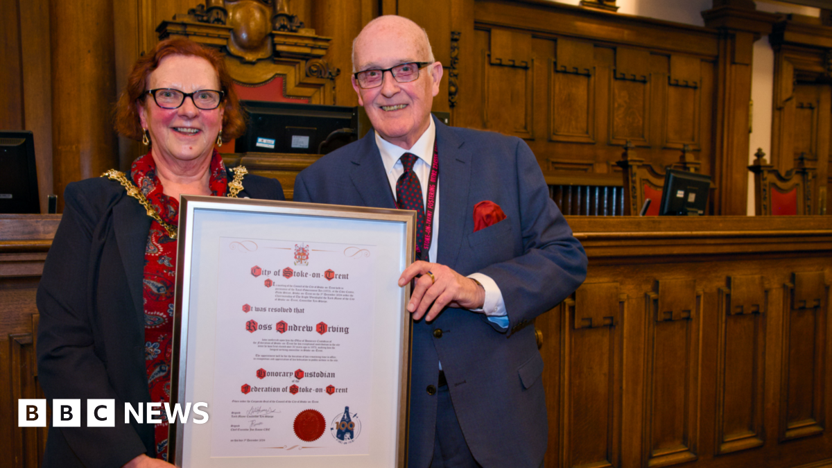 Honorary custodian appointed for Stoke-on-Trent's centenary - BBC News