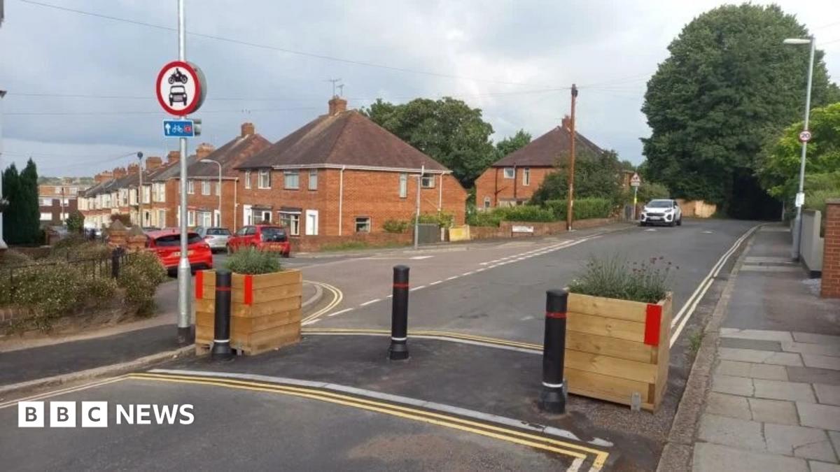 Trial road closures given the go-ahead in Exeter - BBC News