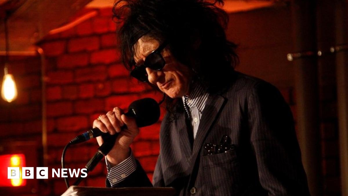 John Cooper Clarke: Poet premieres new poem on North West Tonight - BBC ...