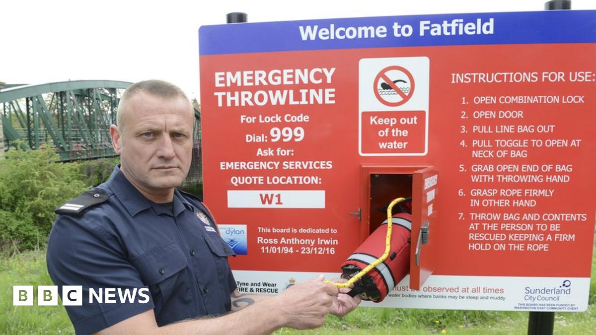 Washington firefighter who campaigned for water safety retires - BBC News