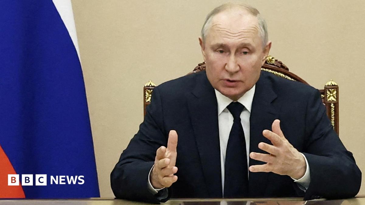 Vladimir Putin says Wagner mutiny leaders will be 'brought to justice ...
