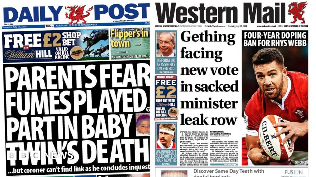 Wales' papers: Migrant attacked woman under bridge and boy found hiding ...