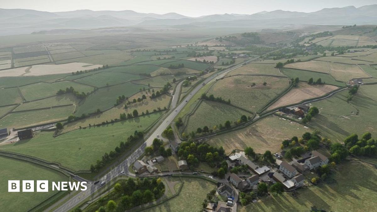 Westmorland and Furness Council to buy land for A595 project - BBC News