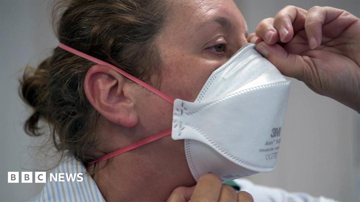 Evidence for high-grade face masks was weak, Covid inquiry told - BBC News
