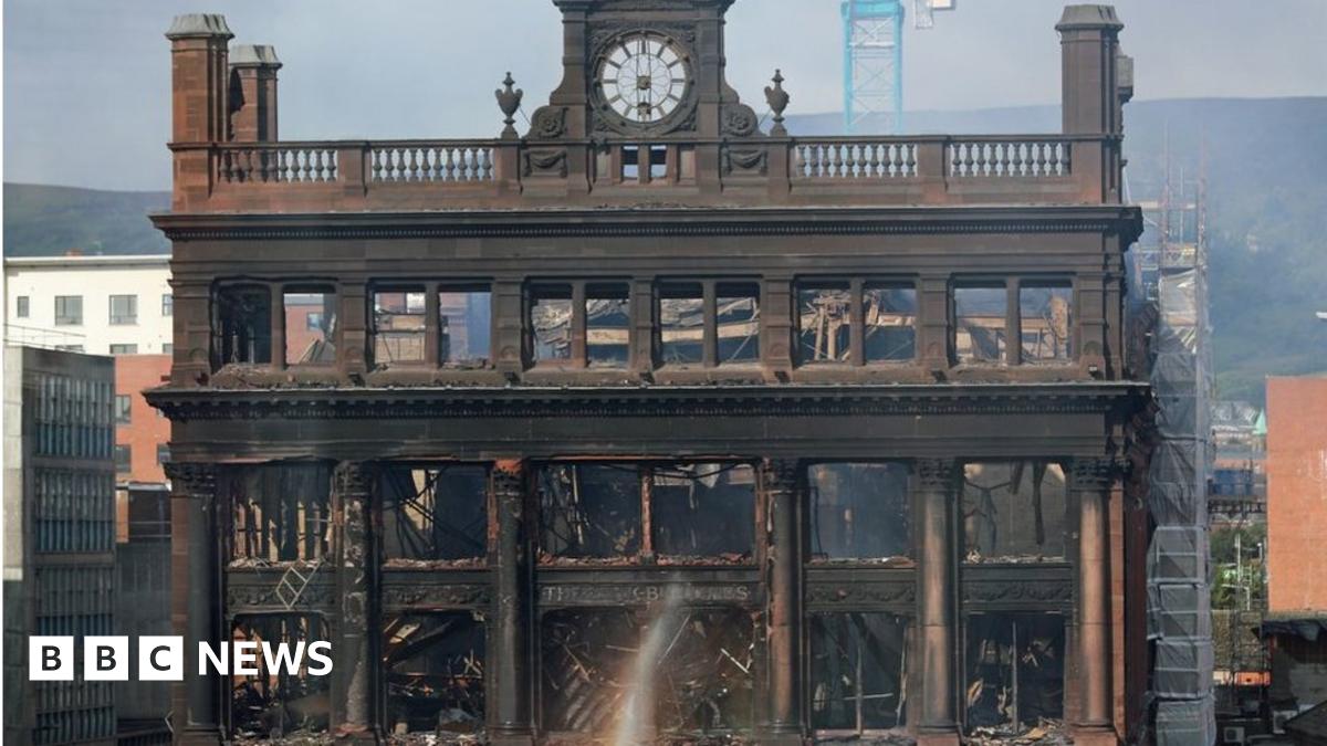 Primark fire: Cordon to remain for at least four months - BBC News