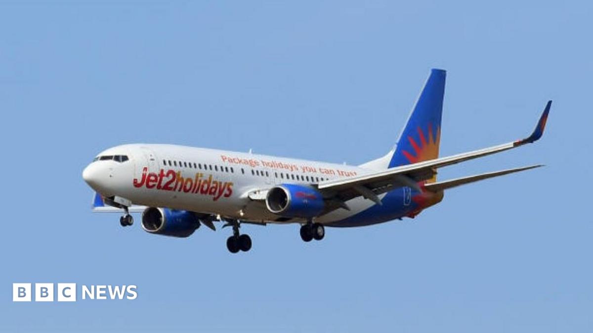 Bird strike forces Jet2 plane into emergency landing - BBC News
