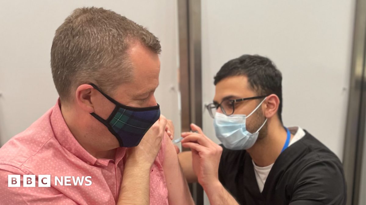 Covid in Scotland: Prof Jason Leitch 'enormously grateful' to get first ...