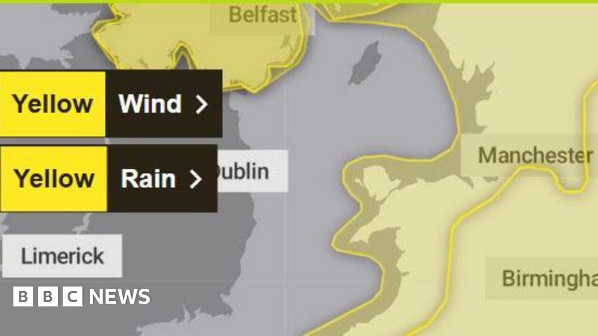 Storm Amy: Manchester's hour by hour forecast - BBC News