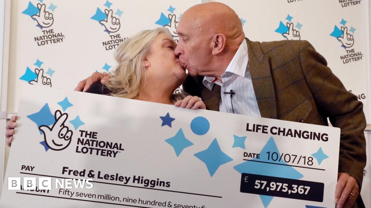 Ripped-up lottery ticket wins £58m jackpot - BBC News