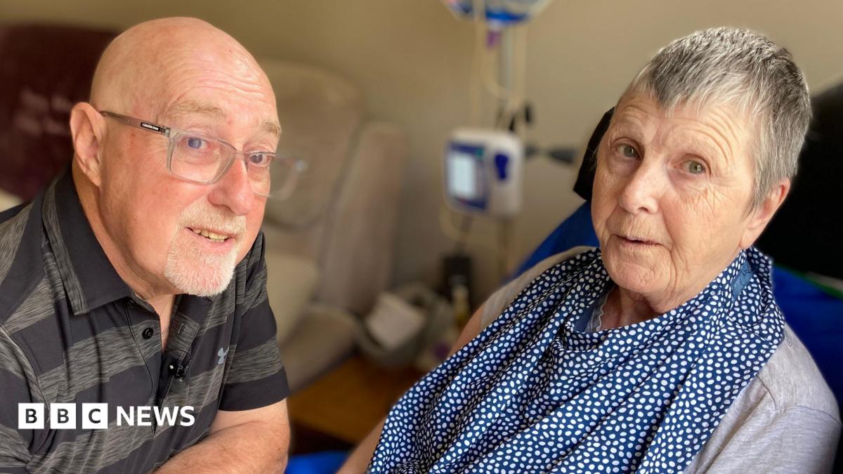 Huntington's disease: 'Love keeps me going,' husband carer says - BBC News
