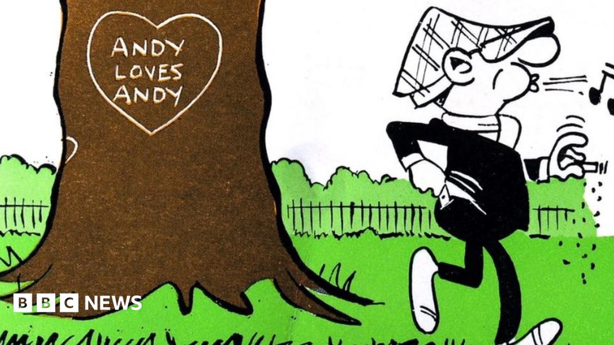 The mirth and misogyny of Andy Capp - BBC News