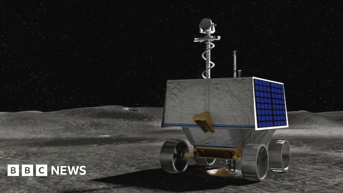 Nasa selects landing site for Moon rover mission - BBC News