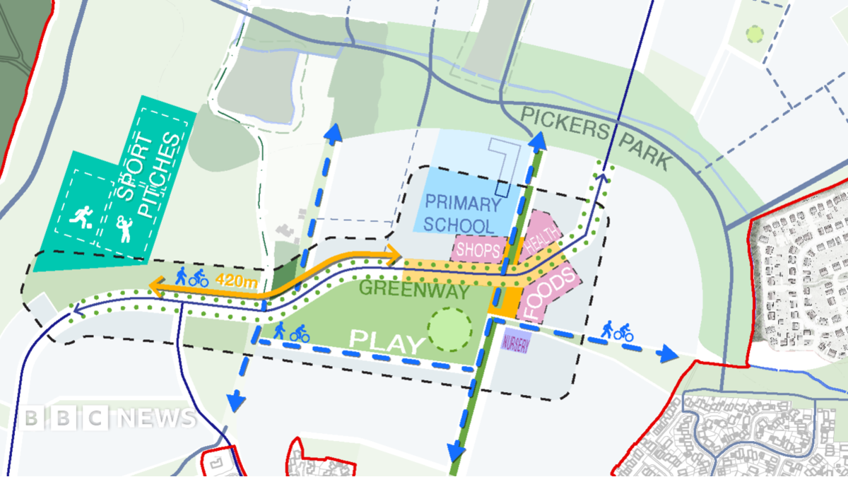 Clacton housing plan could meet demand for 20 years, says council - BBC ...