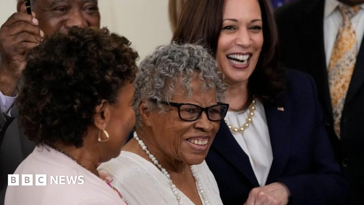 Juneteenth: After decades, Opal Lee finally gets her day off - BBC News